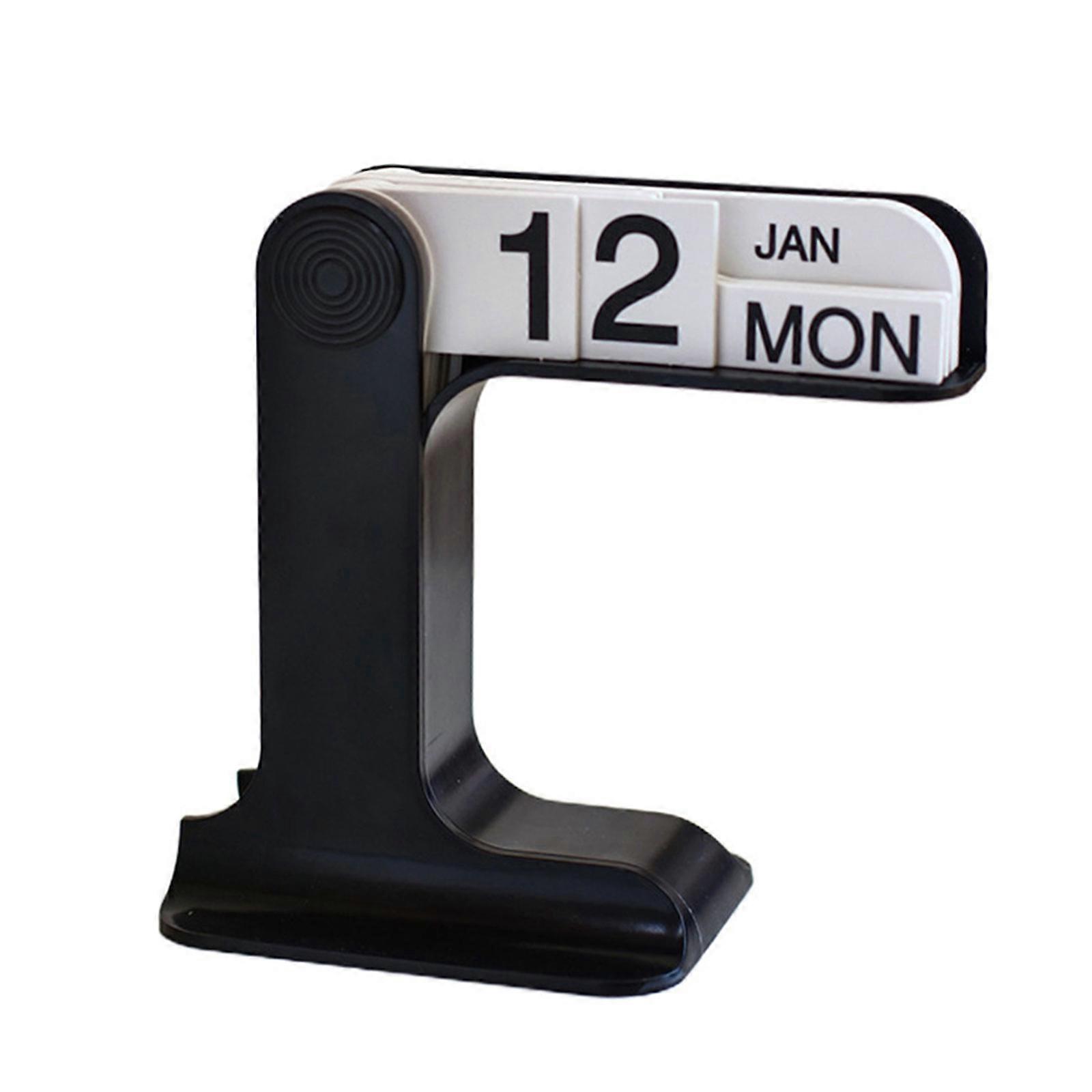 Flipping Permanent Calendar with Dates Week Month Displays Desk Monthly ...