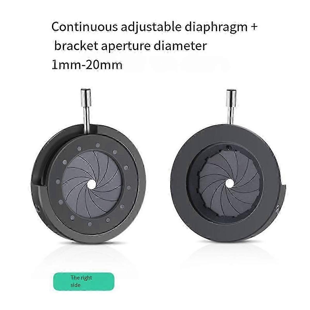 120MM Optical Aperture Module Adjustable Manual Aperture SK20 Variable ...