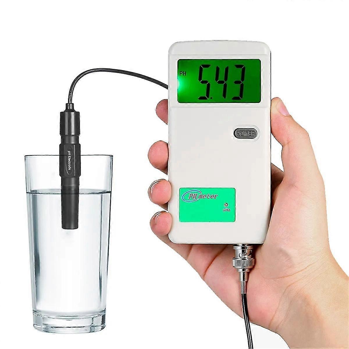 High Precision Digital PH Meter with Backlight Display for Laboratory ...