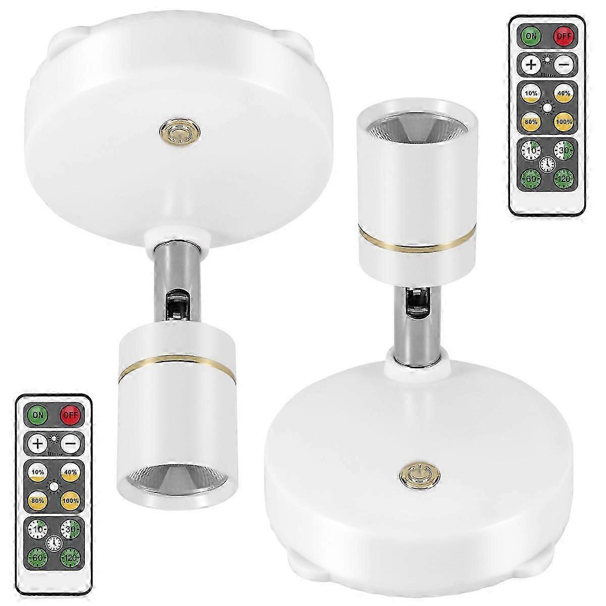 Wireless Lights Operated Rotatable Light(2 Pack) | Fruugo UK