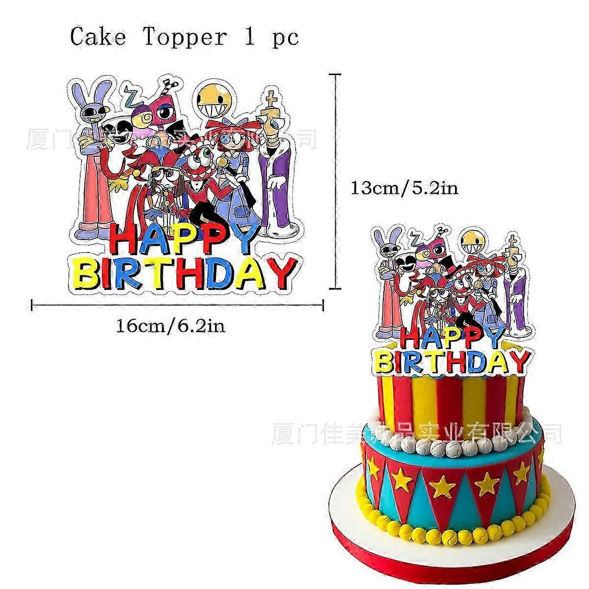 The Amazing Digital Circus Halloween Party Decoration The Amazing ...