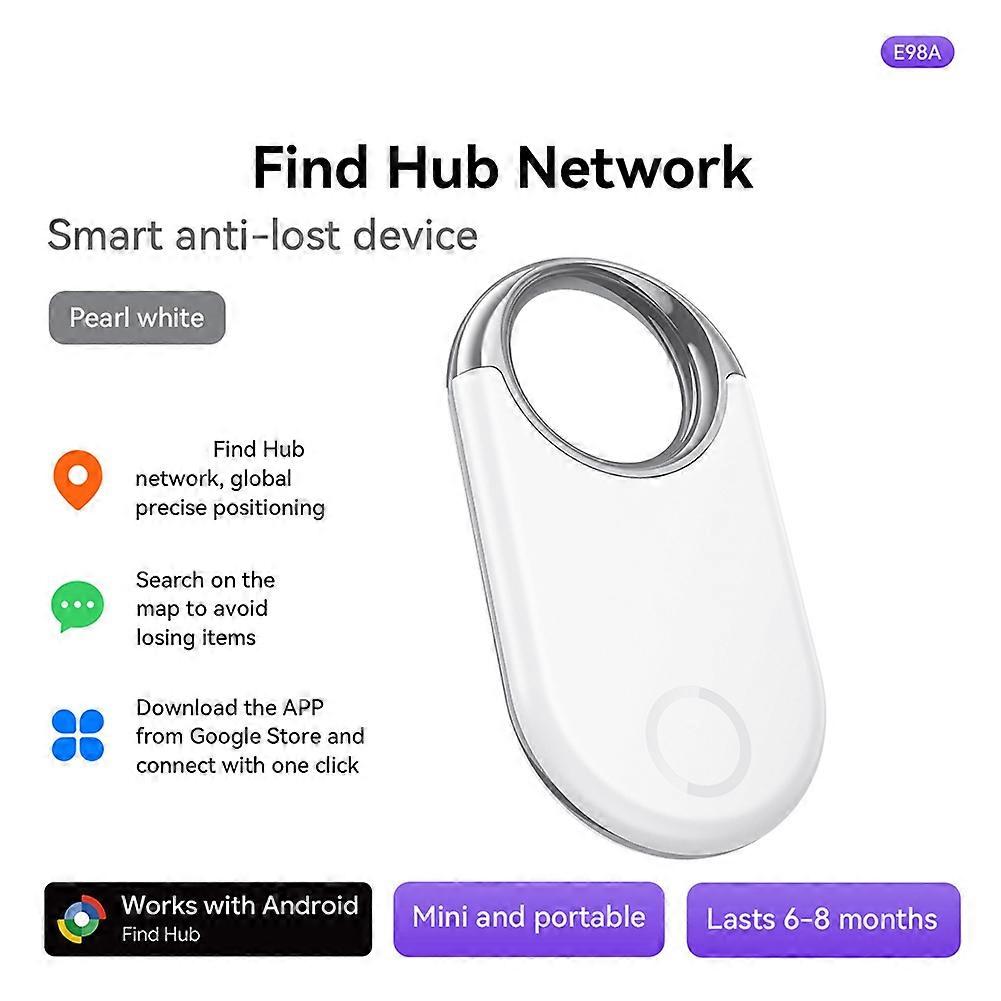 GPS Tracker Smart Android Bluetooth Tracker Tag for Google Find My Device Locator Finder Anti ...