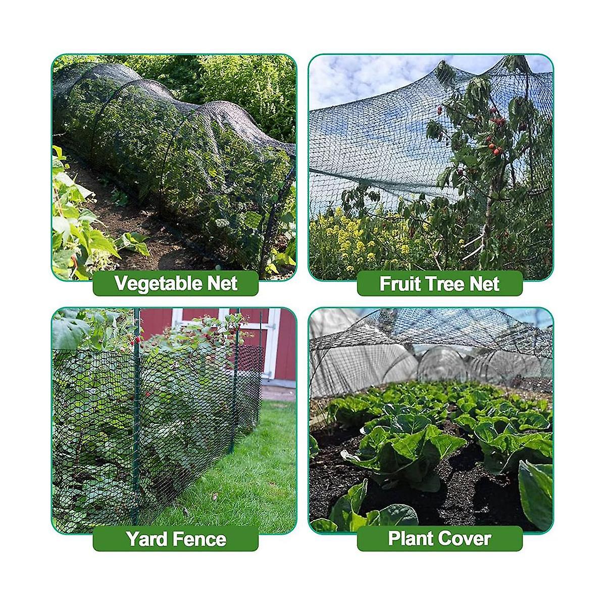 Bird Netting for Garden Protection, 4X10M Garden Netting, Poultry ...