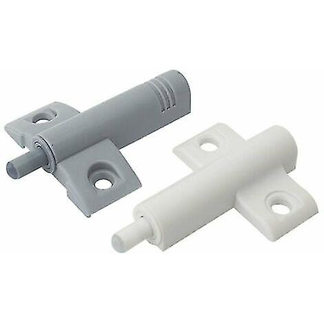 2x Soft White+gray Door Damper Close Dampers For Kitchen Cabinet ...