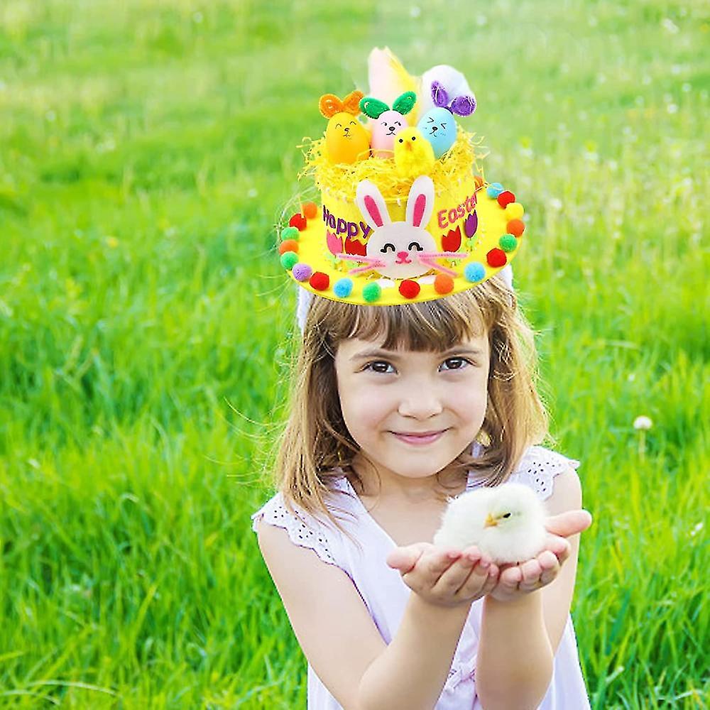 Easter Bonnet Kit,Easter Party Favors - DIY Easter Hat,DIY Easter ...