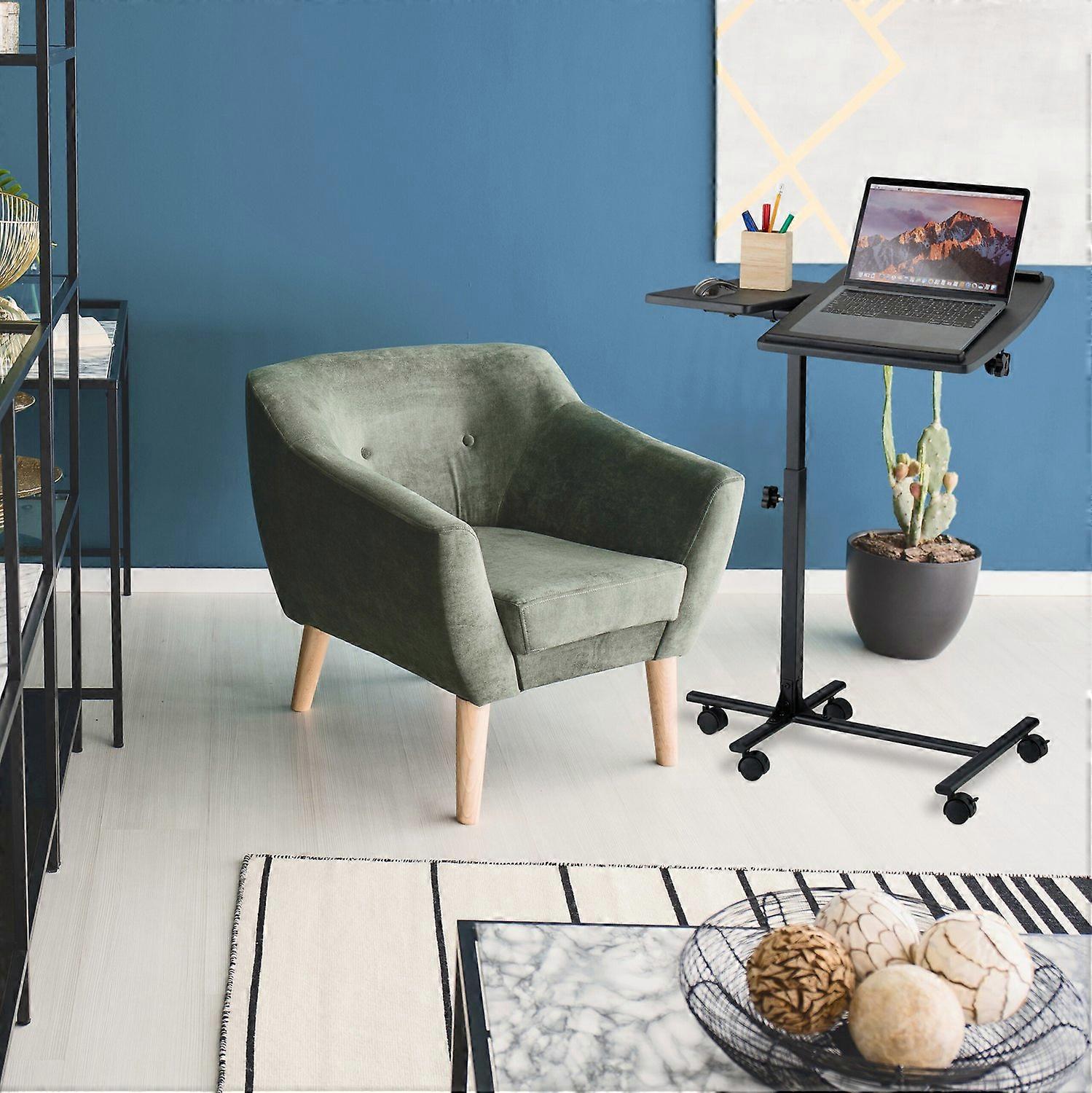 Höjdjusterbart laptopbord med hjul | Fruugo UK