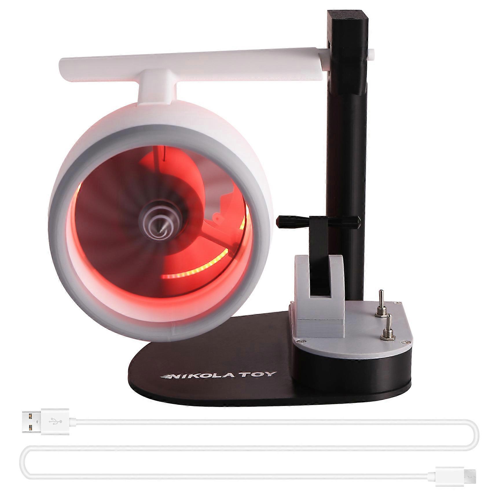USB Jet Fan Desktop Turbofan Engine Fan 3D Printed Turbo Jet Ventilator ...