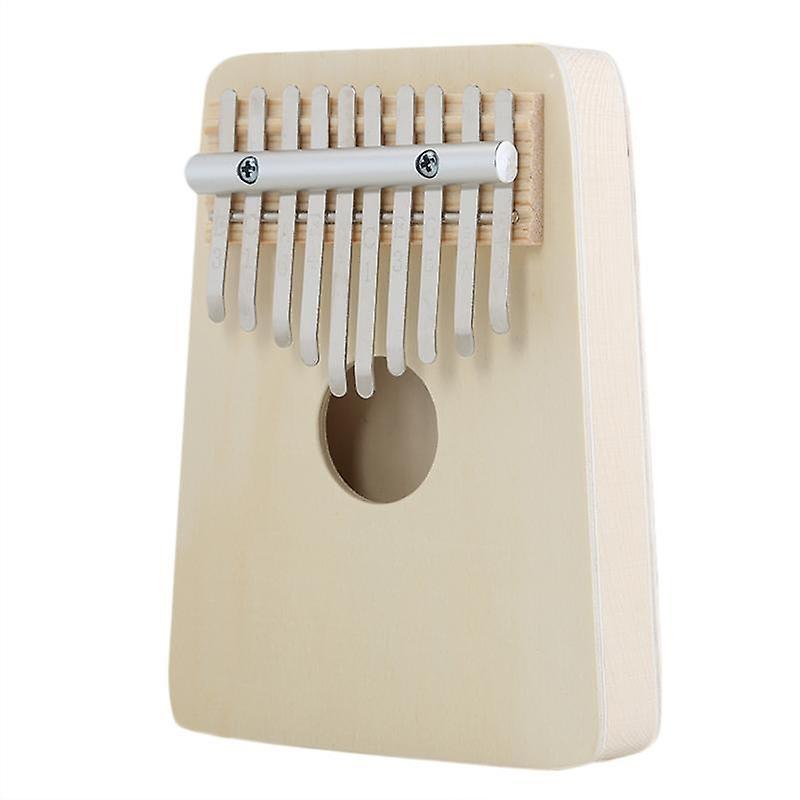 10 Keys kalimba diy kit basswood thumb piano handmade set musical ...