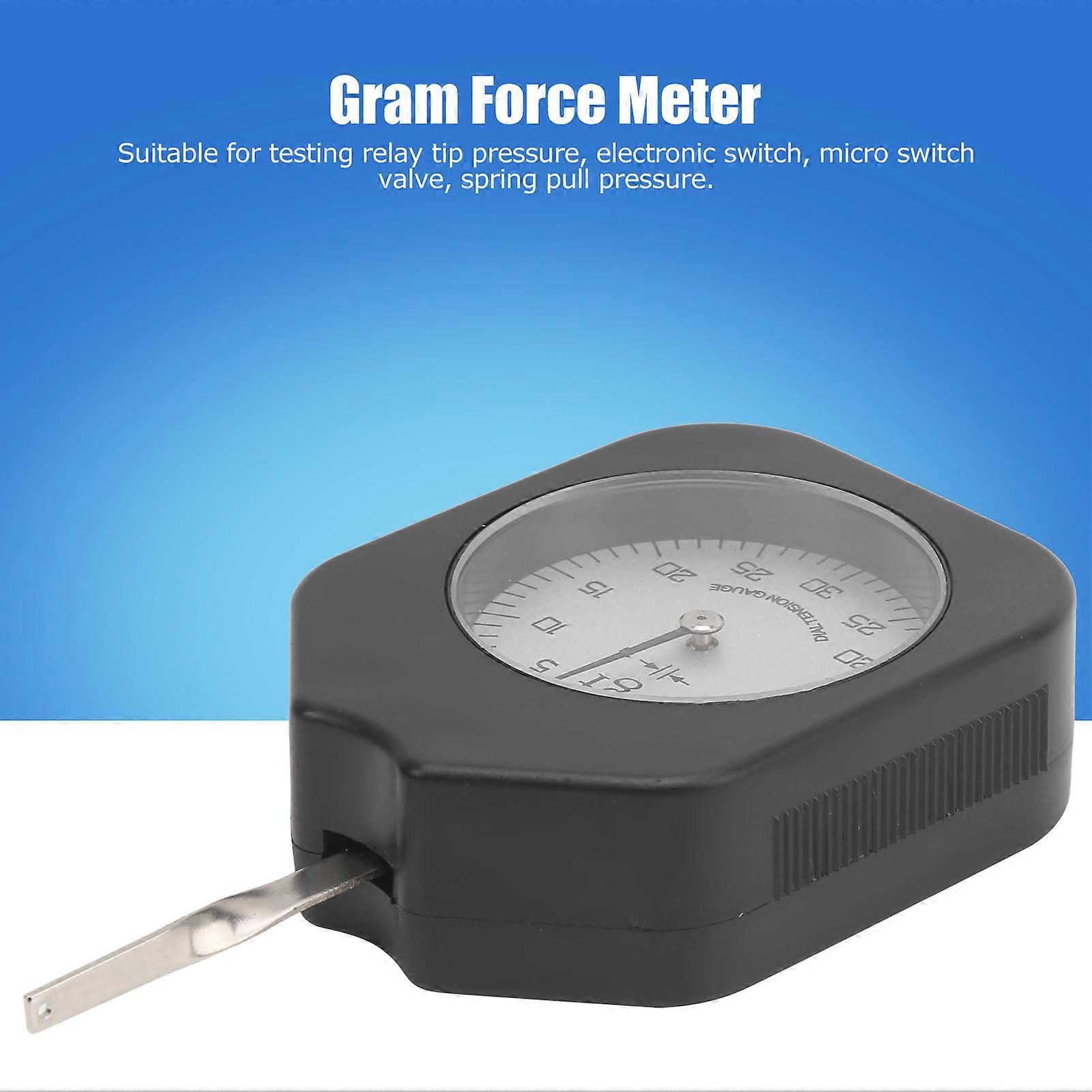SEG-30-1 Dial Tension Gauge Meter Tester Pocket Gram Force Meter Single ...