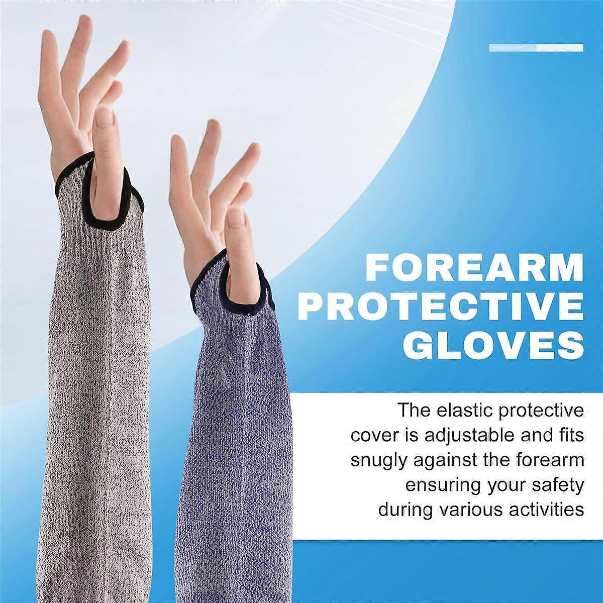 4Pair Cut and Burn Sleeves Arm Protection Sleeves Forearm Protectors ...