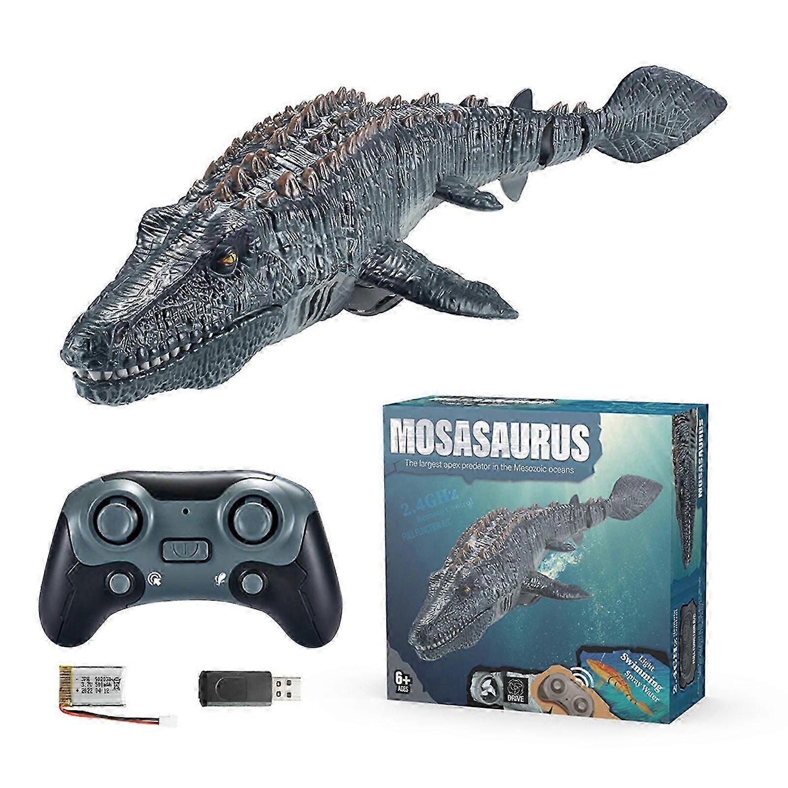 2.4G RC Dinosaur, Mosasaurus Toy, Dinosaur Toy for 3+ Year Old Boys ...