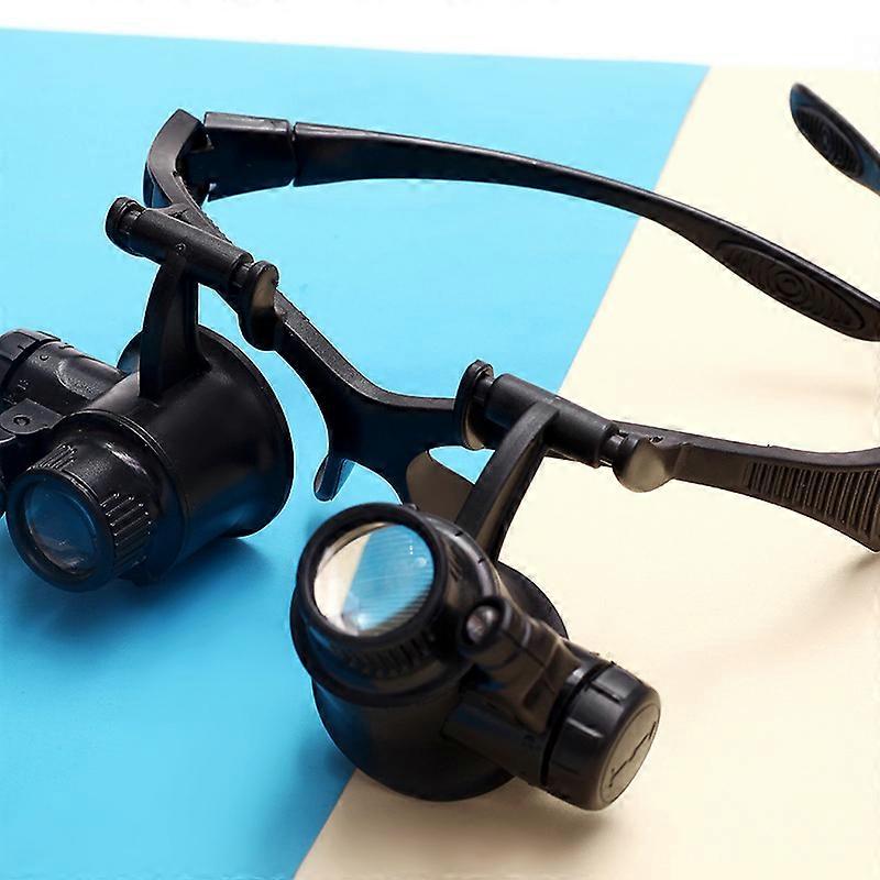 Headband Magnifier - Head Magnifier - Magnifying Glasses - LED Lighting ...