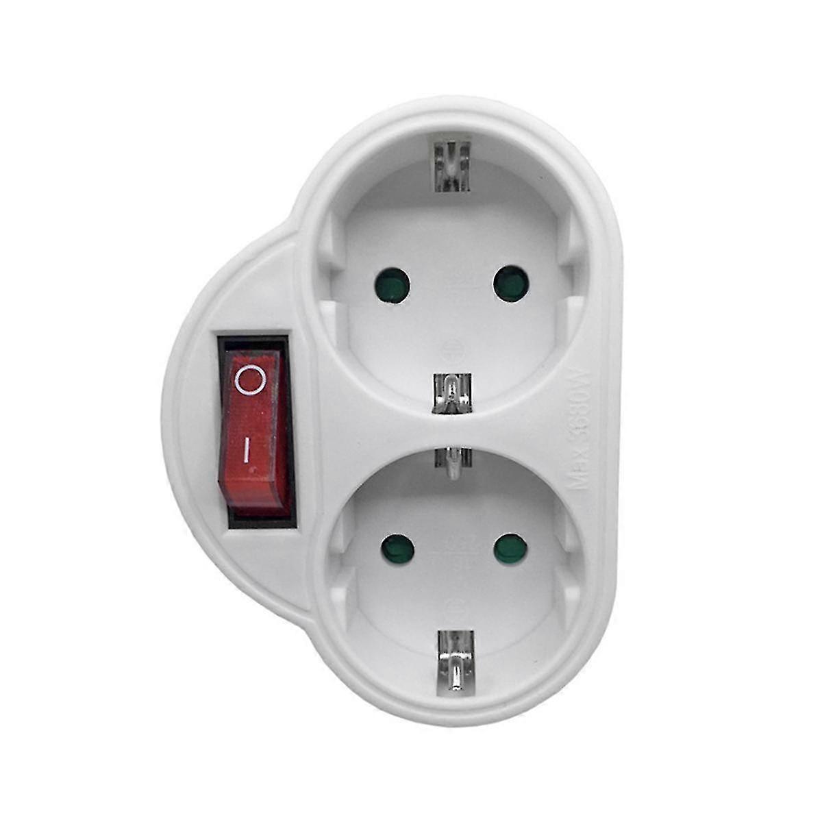 Eu Standard Multiple Plug 250v 16a Double Socket Conversion Socket With ...