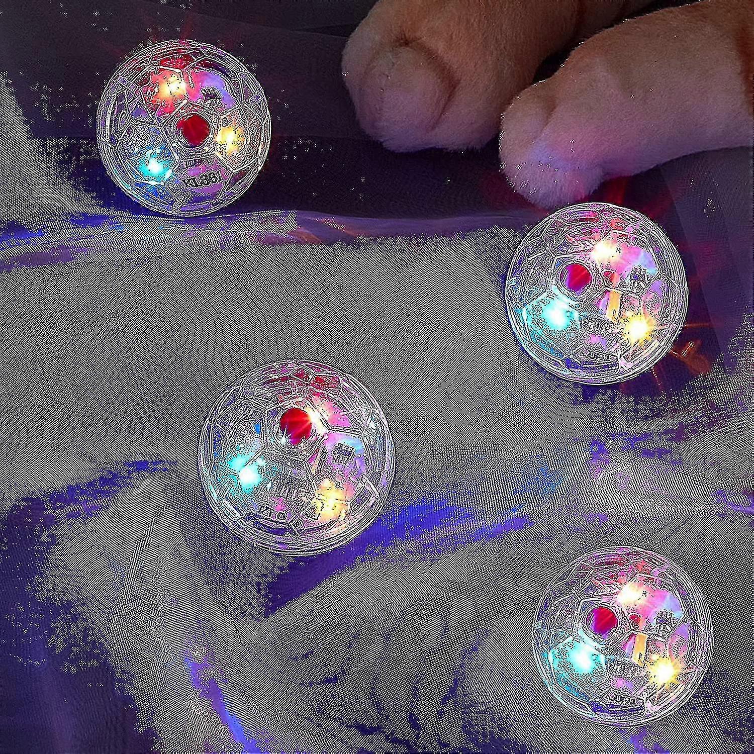 6pcs Led Cat Balls Ghost Hunting Cat Ball Led Motion Activated Cat Toy ...