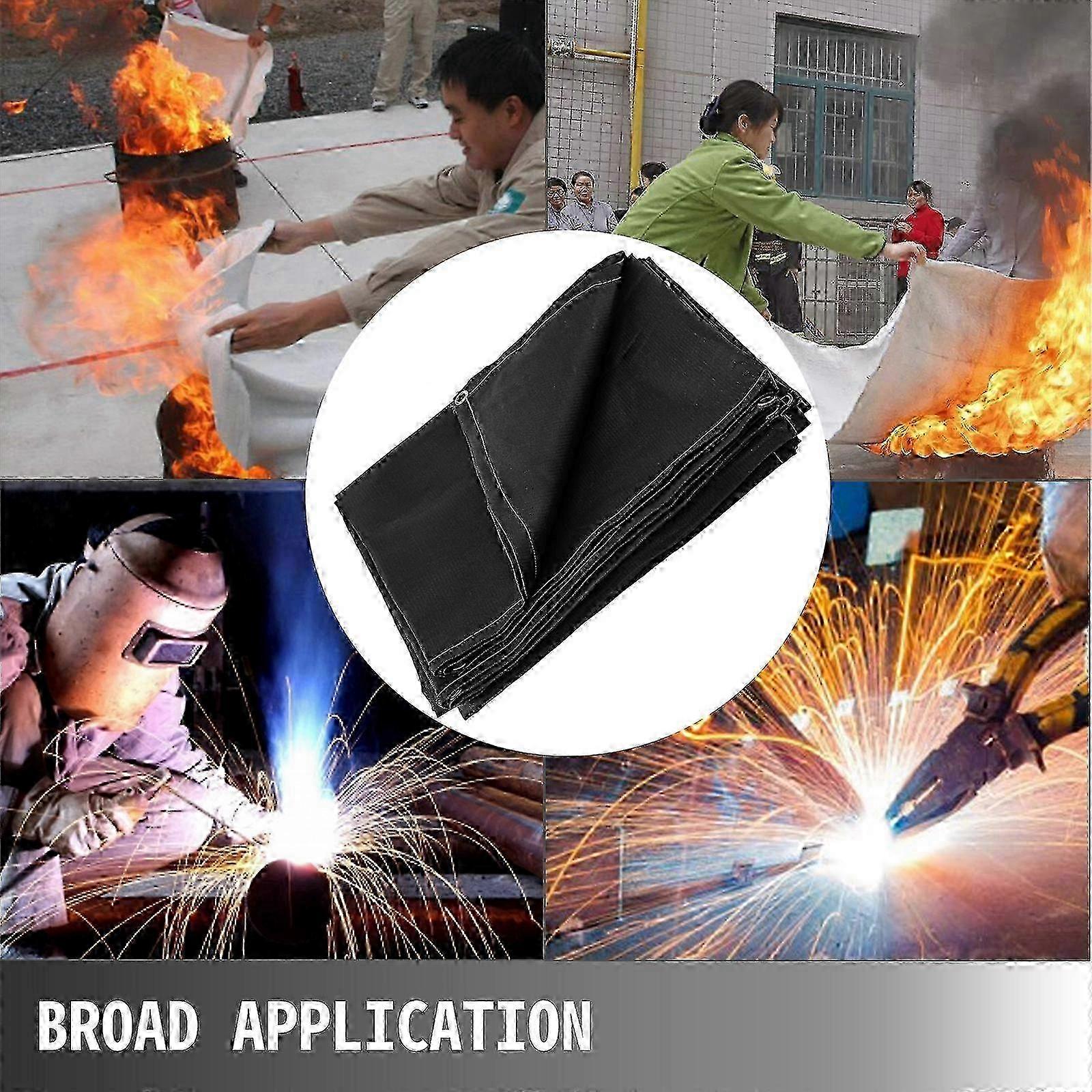 New Models 3m x 3m Welding Welder Fire Blanket Fiberglass 10' x 10 ...
