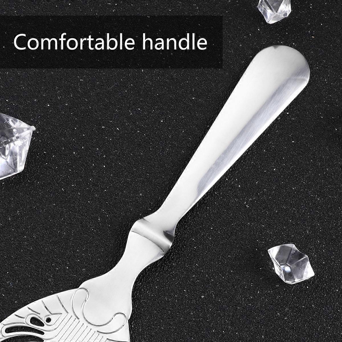 Stainless Steel Cube Sugar Colander Ladle Ice Strainer Colander Slotted ...
