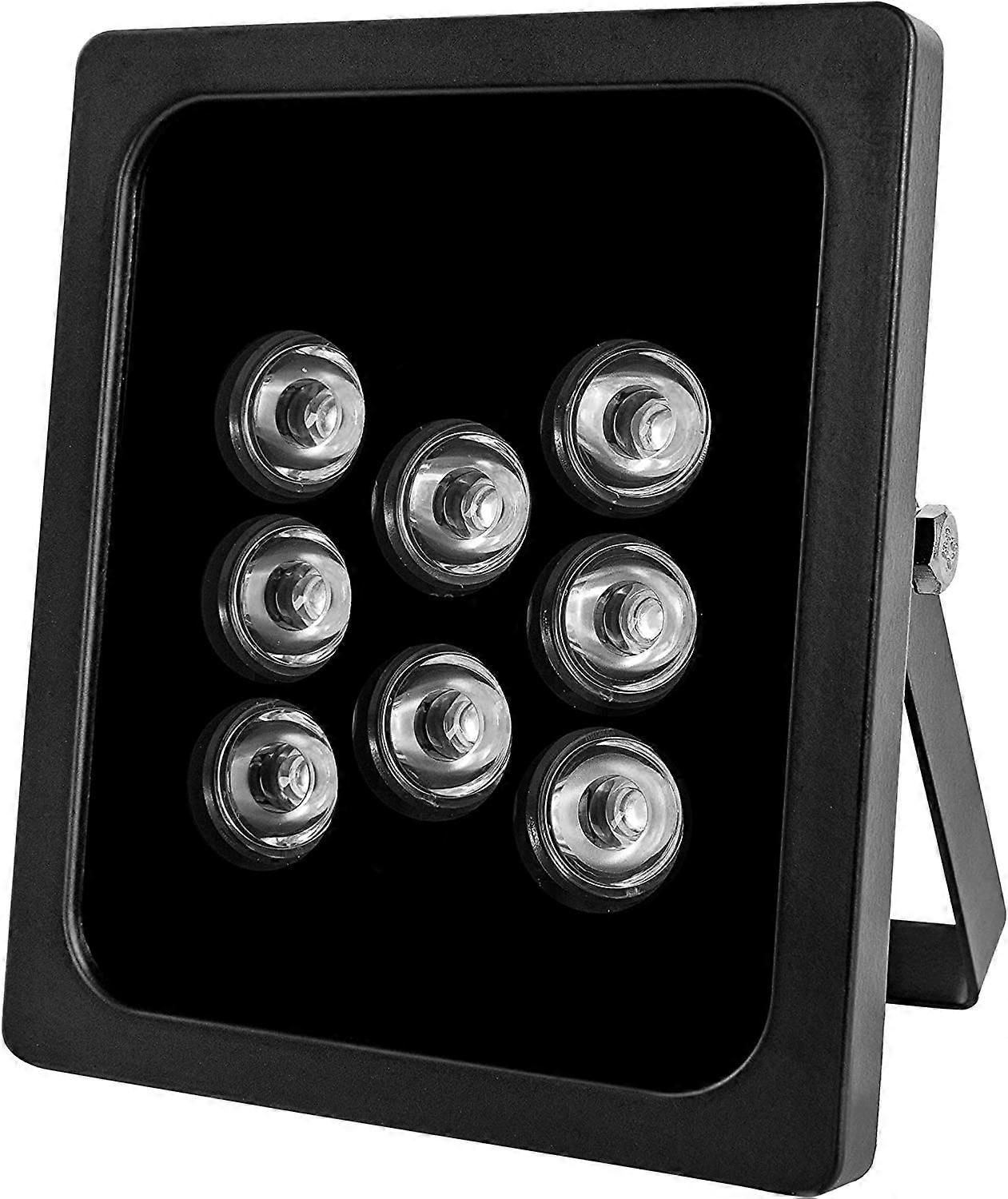 IR Illuminator 90 Degree Wide Angle 8-LEDs IR Infrared Light for ...