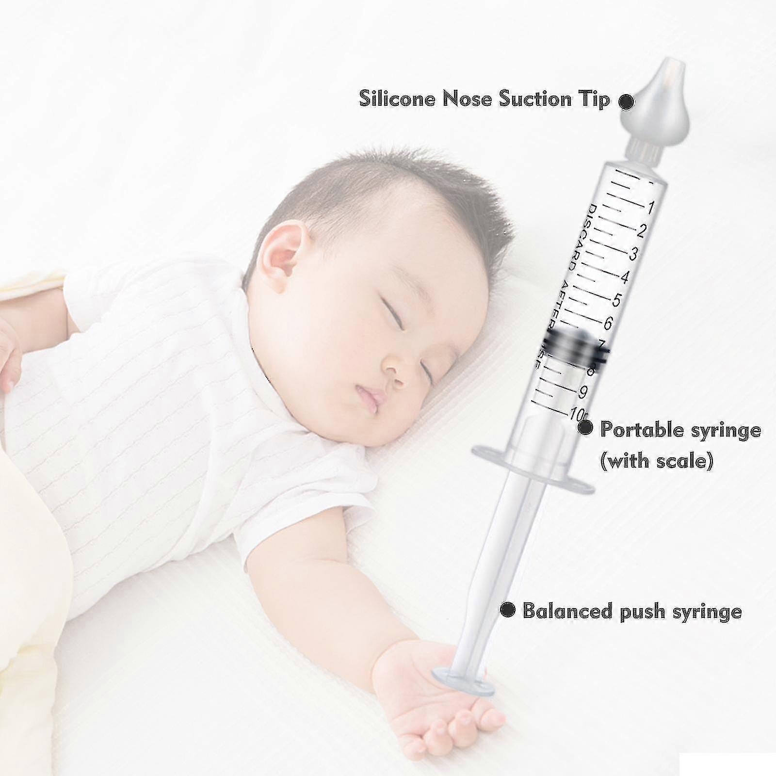 Baby Nasal Syringe, Baby Nose Syringe With Graduation 2*10 With ...