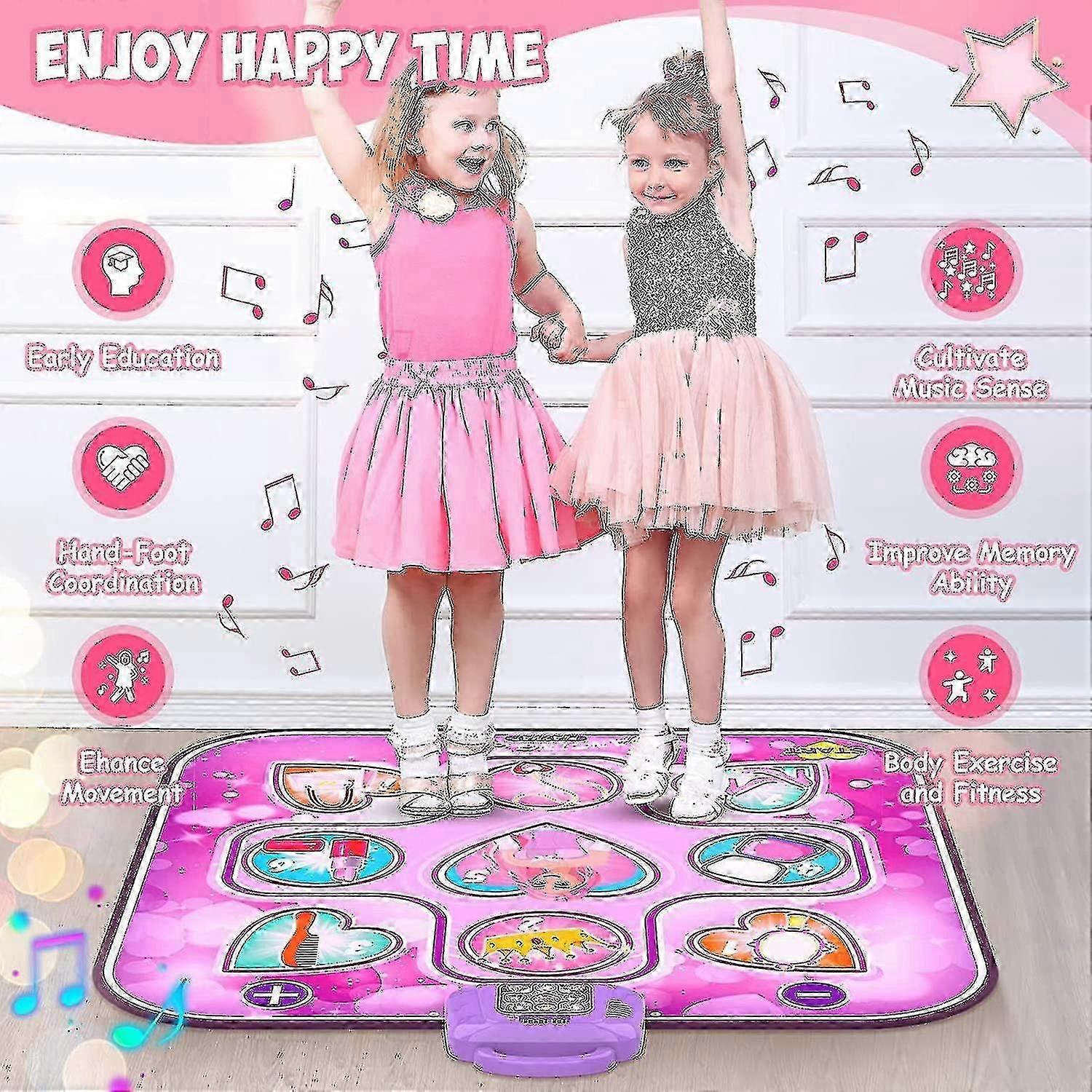 Dance Mat Toys For 3 4 5 6 7 8 9 10+ Year Old Girls Birthday Gifts ...
