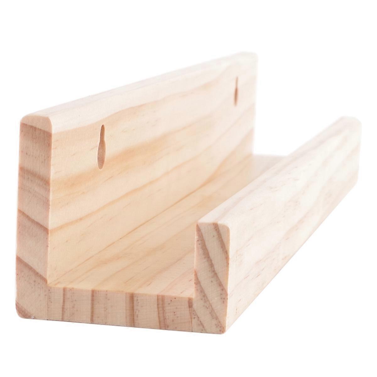 Vinyl Record Stand Display Wall Mount Solid Wood Album Shelf Bracket ...