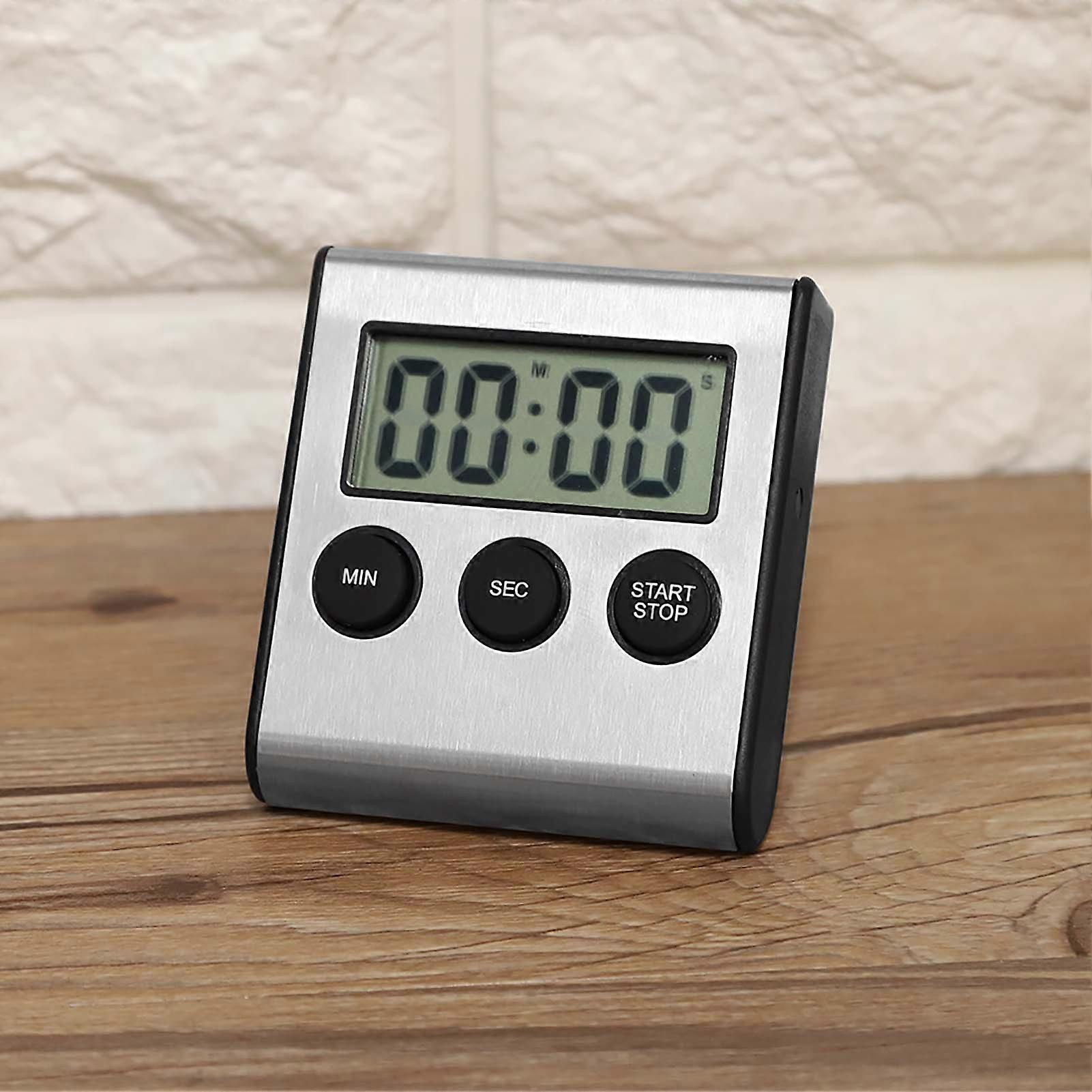Digital Kitchen Timer Desktop Wall Mounted Timer Alarm Clock With Loud ...