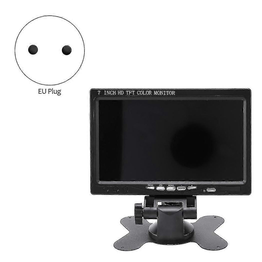 2025 New 7 Inch Portable Monitor 1024x600 Display -compatible/vga/av ...