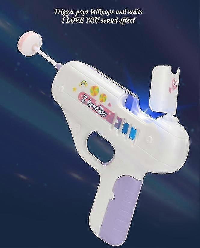 Lollipop Gun Toy Sugar Gun Sweet Toy Lollipop Storage Toy Candy Gun ...