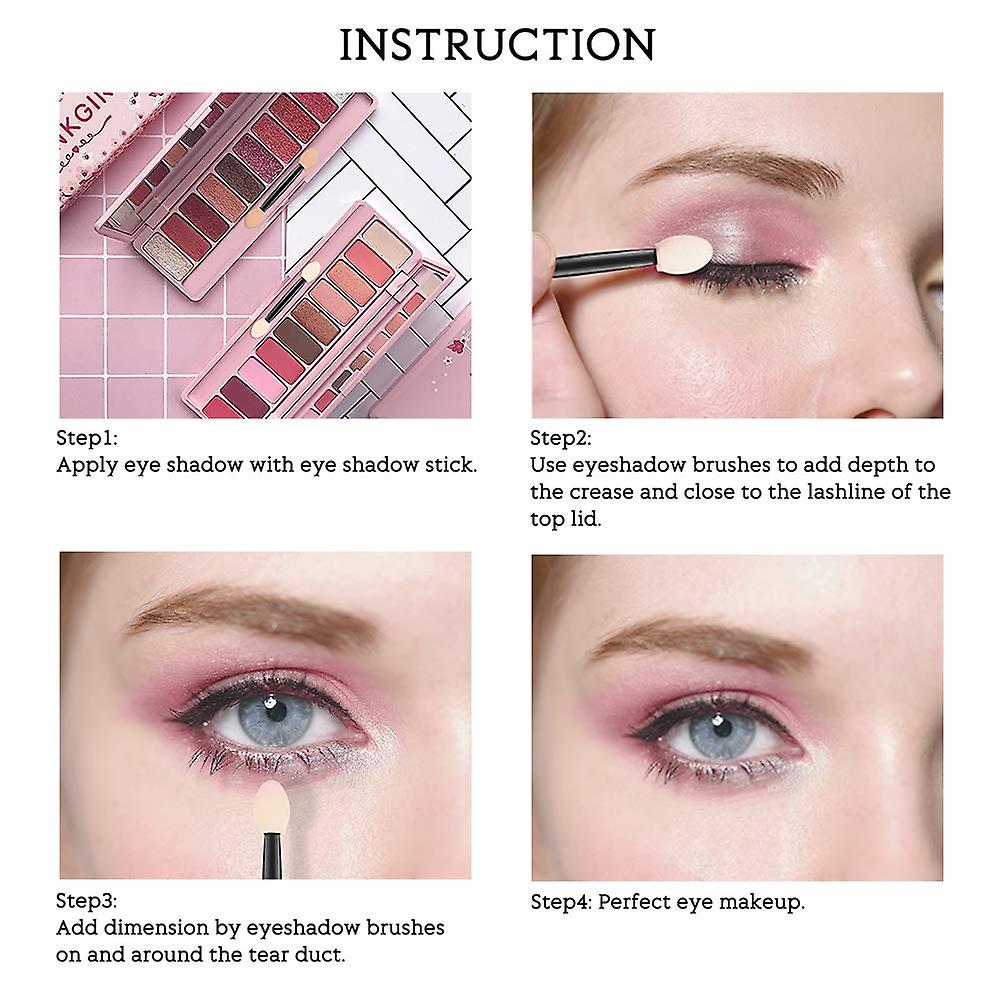 50 Pc Eyeshadow Applicators, Eyeshadow Applicators With Made Of Pretty ...