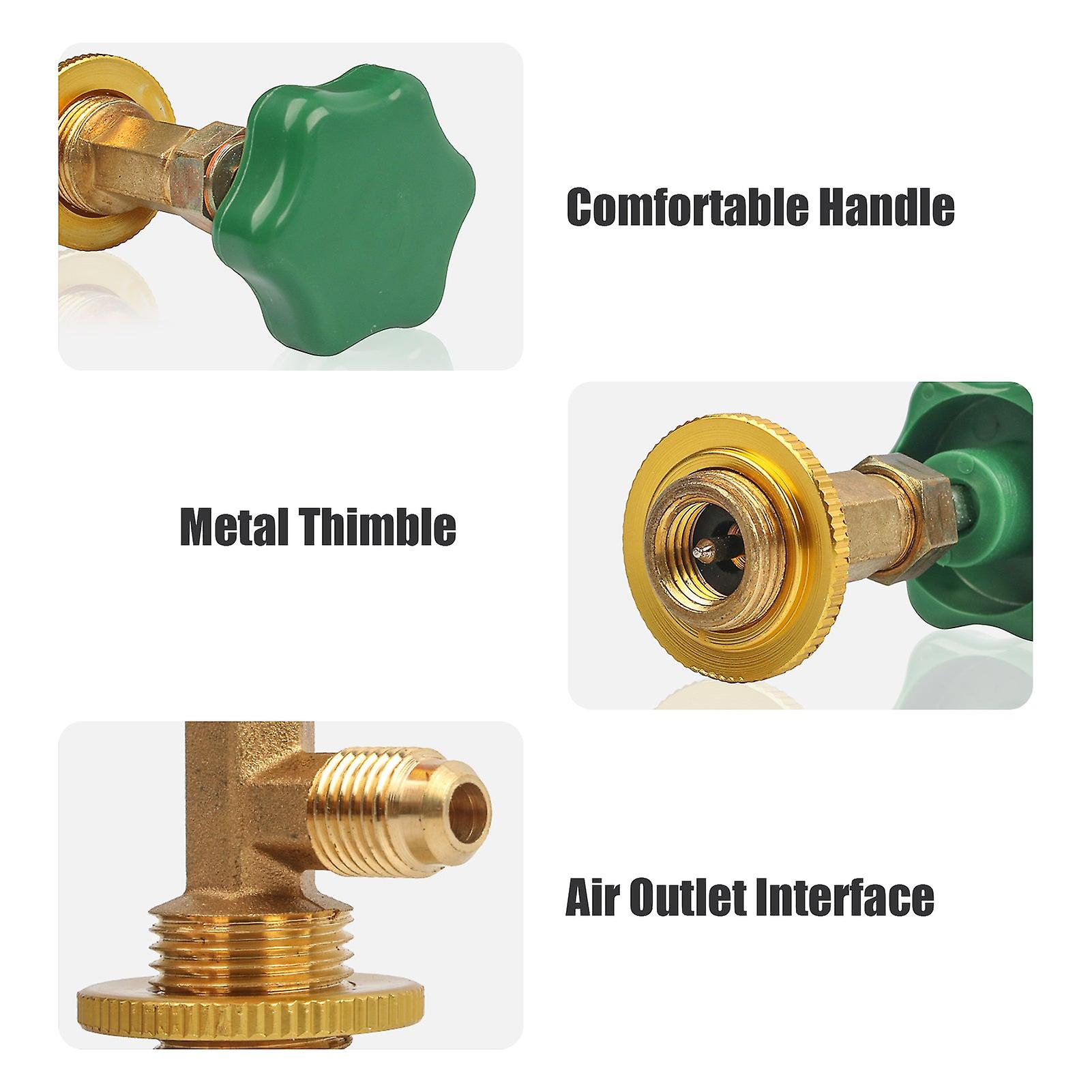 Piercing valve ac charge valve air conditioner refrigerator open valve ...