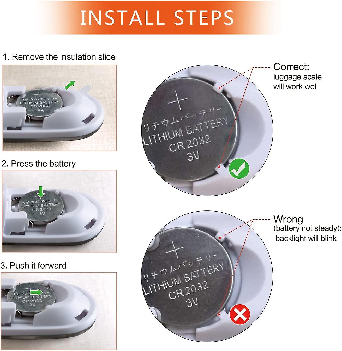 Luggage Scale Portable Digital Scale Electronic Suitcase Scale Hanging ...