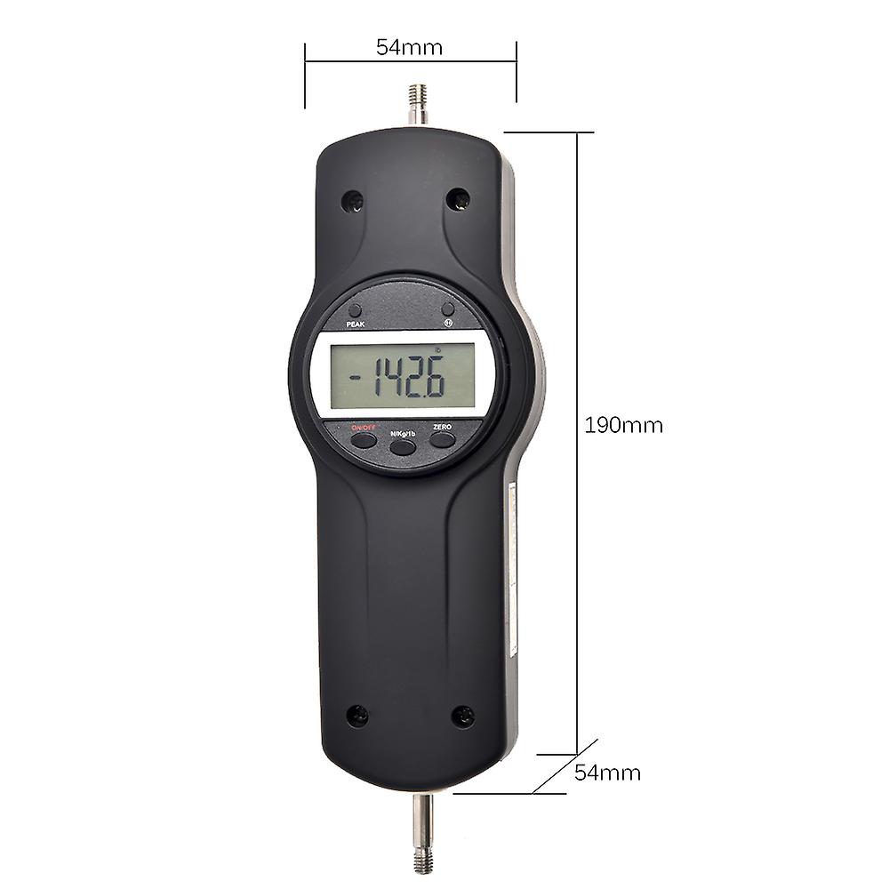 Digital Force Gauge Push Pull Meter With 5 Side Heads Dynamometer ...