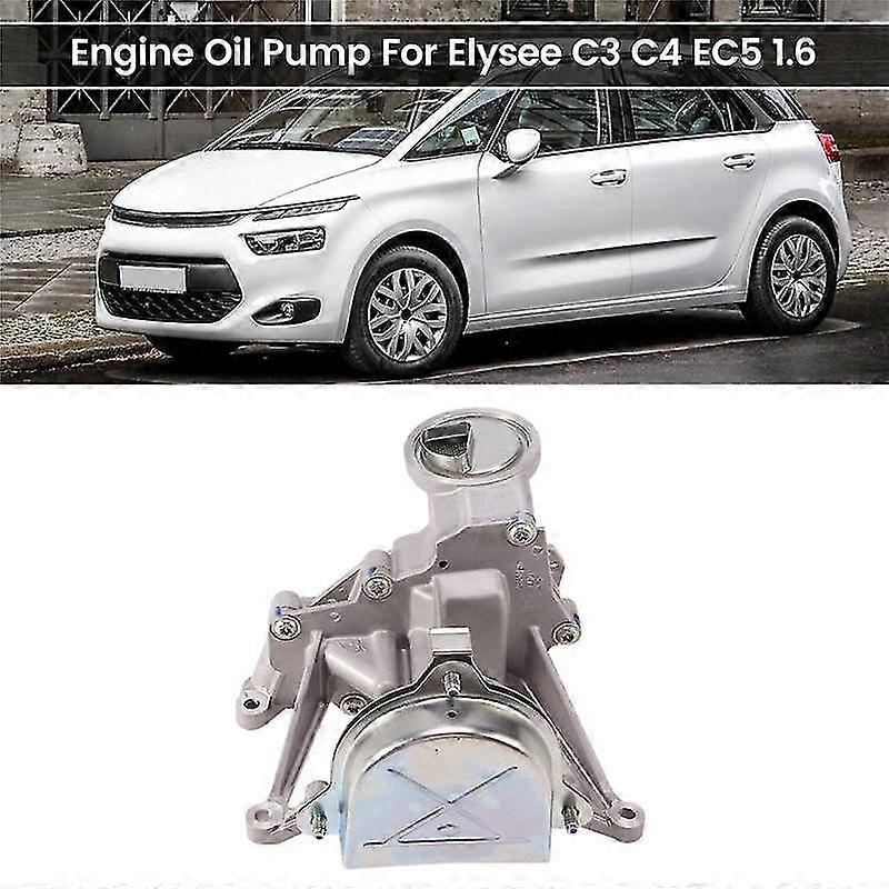 9674199380 Car Oil Pump Engine Oil Pump For 301 2008 408 Elysee C3 C4 ...