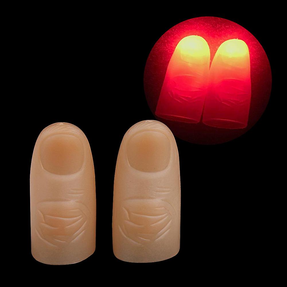 1pair Thumbs Light Kids Adults Led Flashing Finger Entertainment Bar ...
