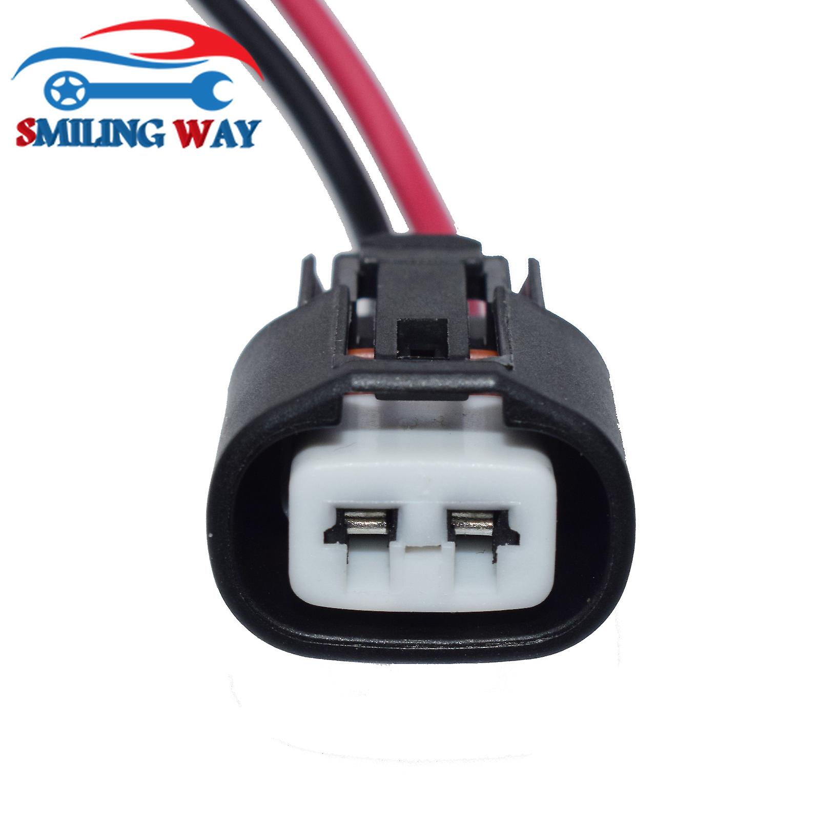 2 Way Pins Abs Wheel Speed Sensor Wiring Connector Pigtail Harness Plug ...