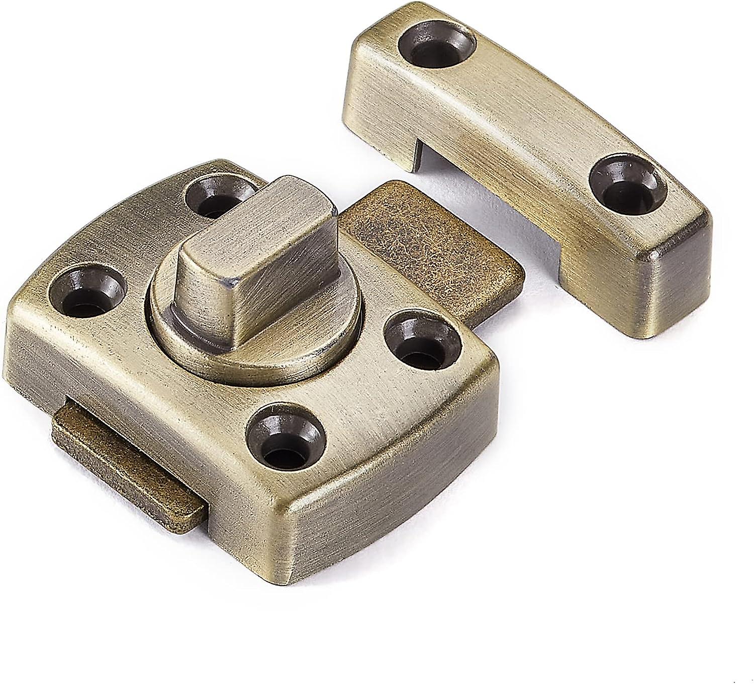 2 Packs Rotate Bolt Latch Gate Latches Safety Door Lock,pet Door Lock ...