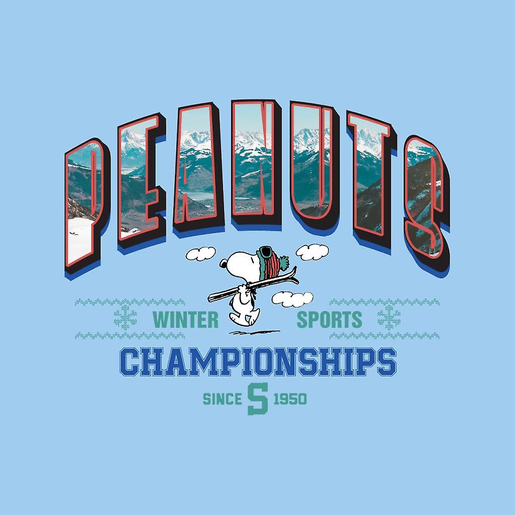 Peanuts Winter Sports Championships Women's Hooded Sweatshirt | Fruugo US