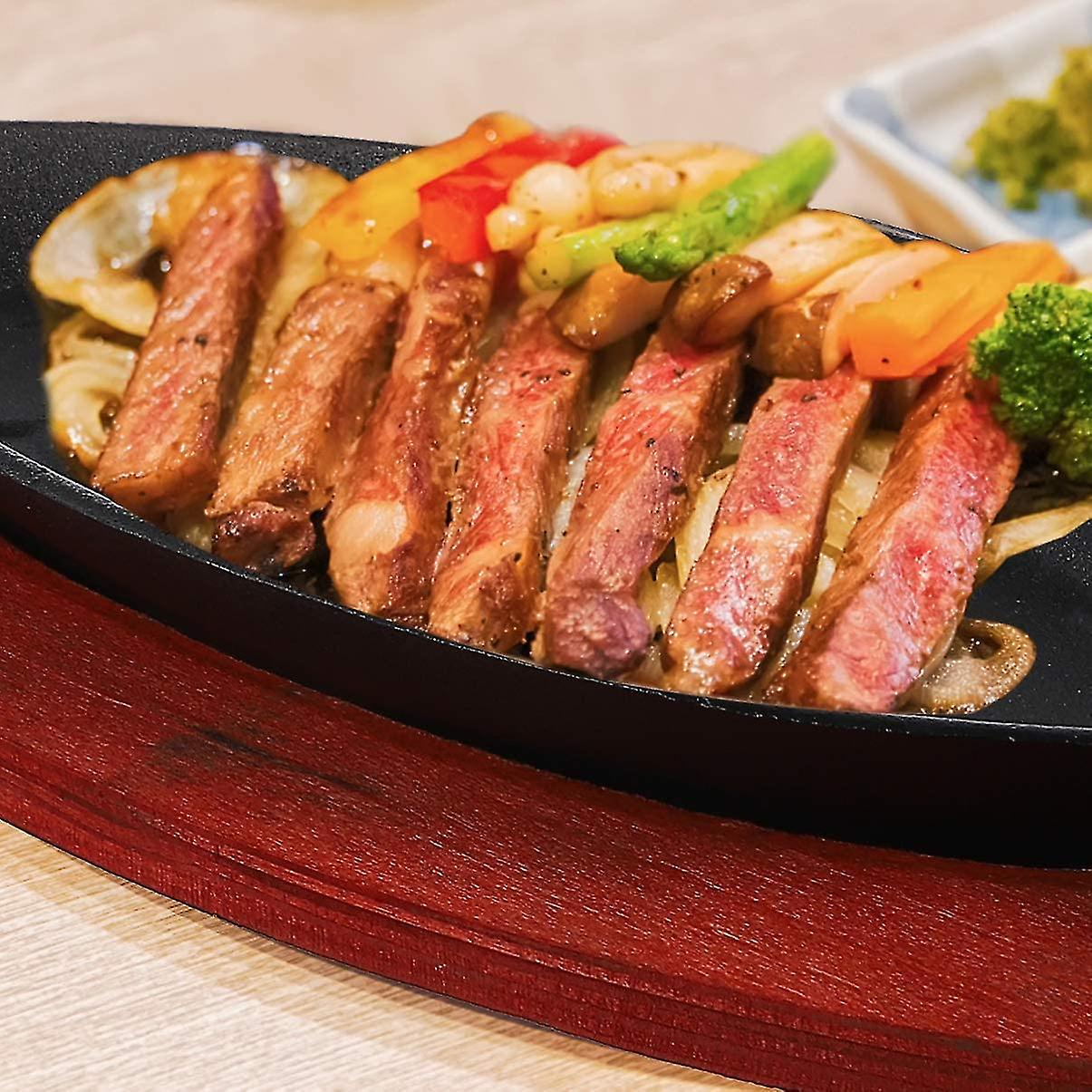 Steak Plate Fish Shaped Pan Steak Frying Pan Durable Fryer Portable BBQ ...