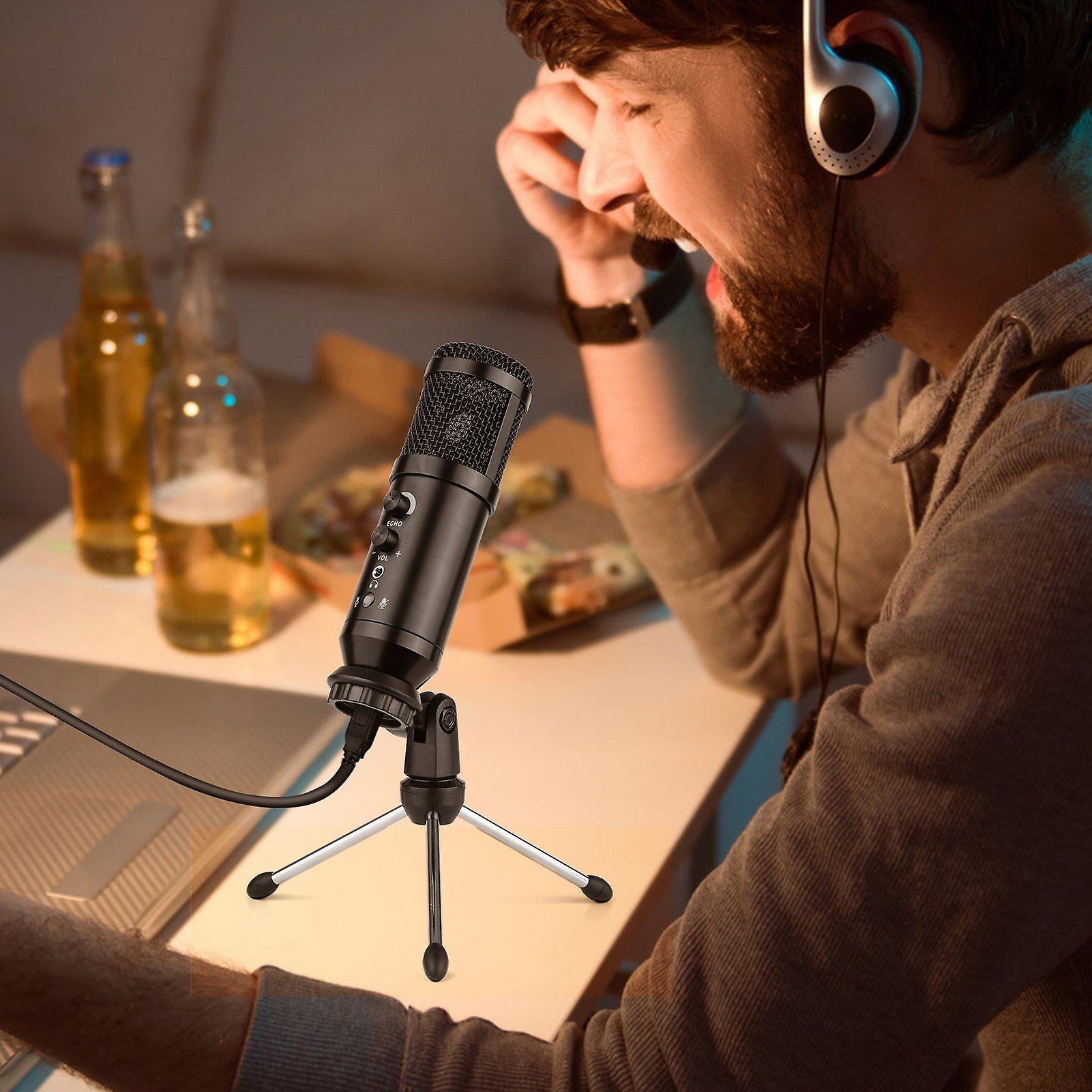 Usb Condenser Microphone Wired Cardioid Pickup Pattern Mic | Fruugo CA