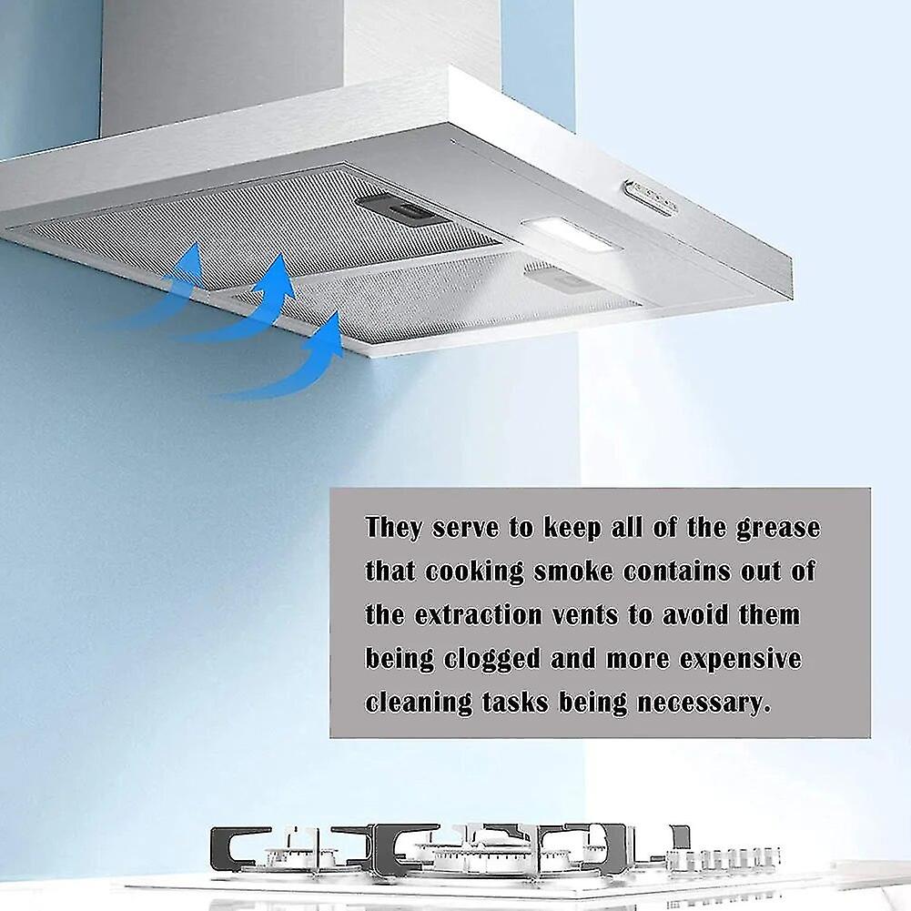 1/2pcs Range Hood Filter Ventilation Aluminium Aspirator 26*32cm ...