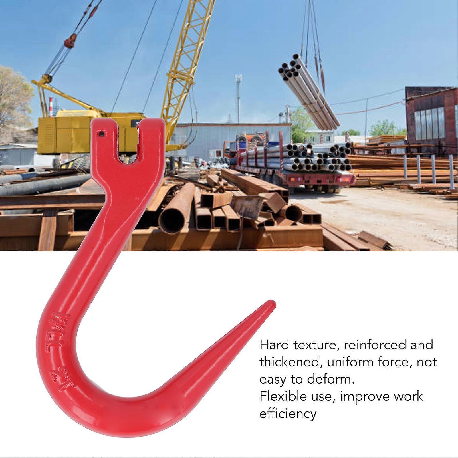 Alloy Steel Large Opening Lifting Hook 2T Bearing Slide Lock Crane ...