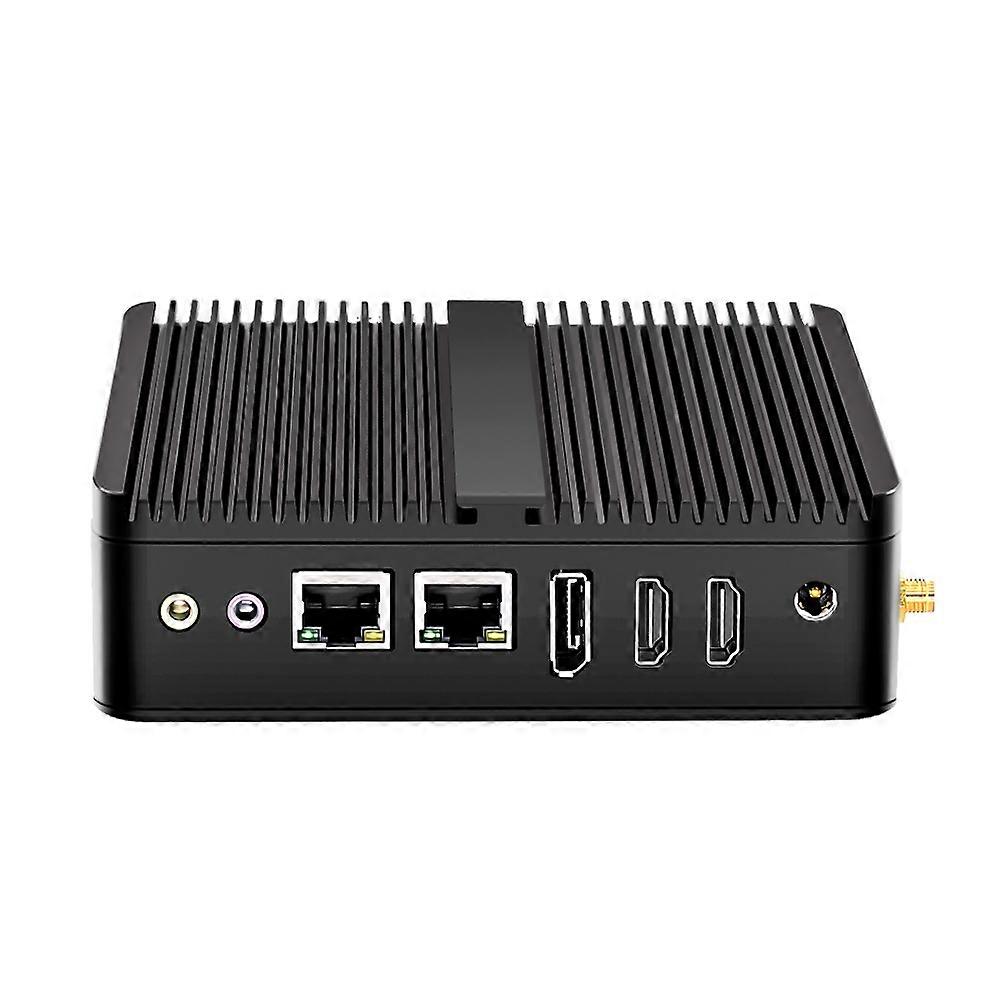 12th Gen Fanless Mini Computer Alder Lake N100 N95 Quad Core Dual Lan 2*com Nvme Windows 11 3x4k ...