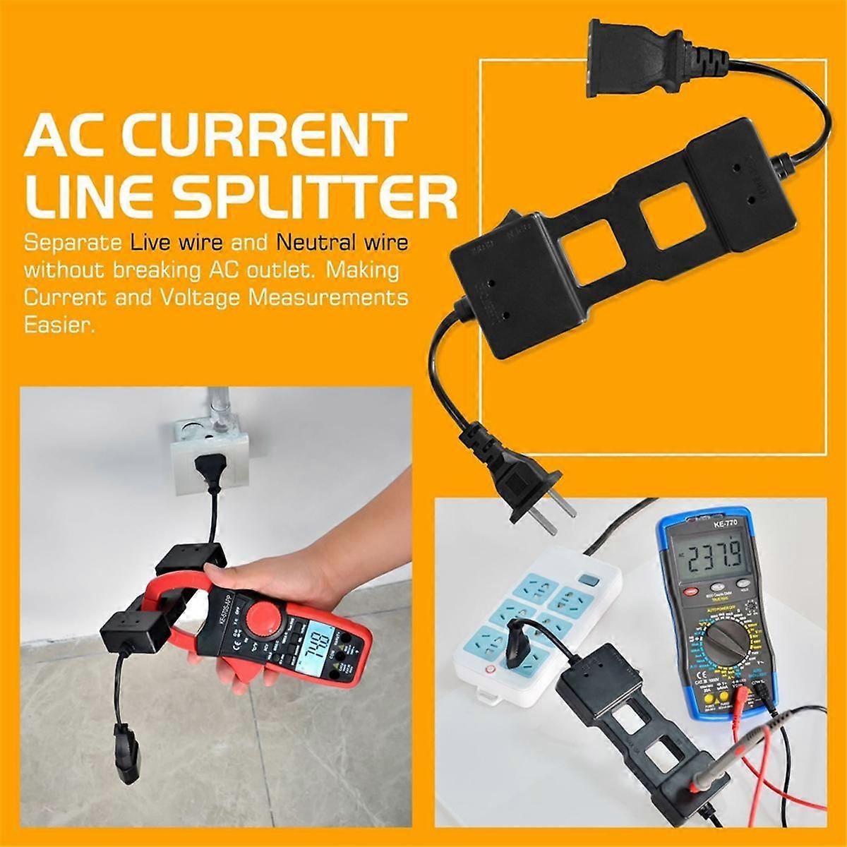 7400A Line Splitter for Clamp Ammeter or for Multimeter, Current Value ...