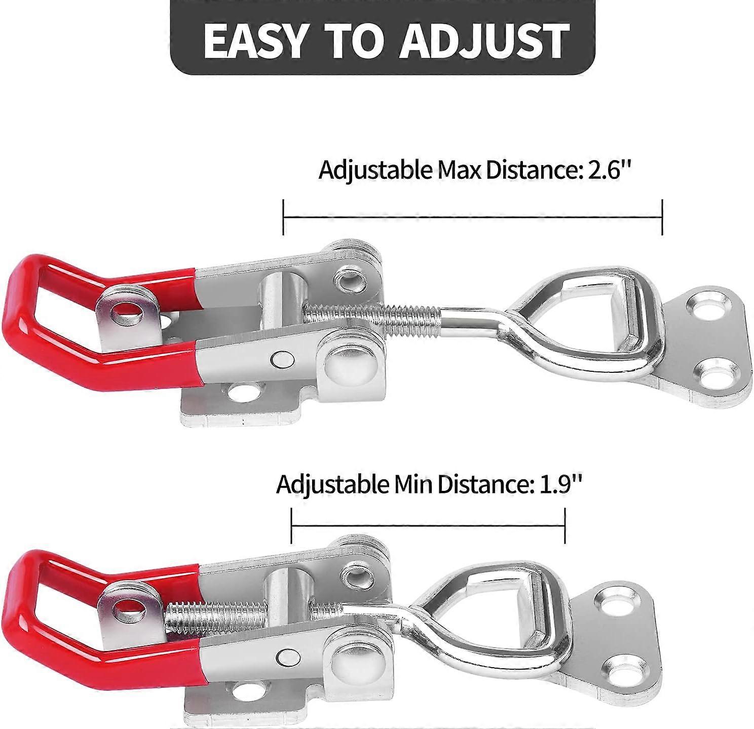 Toggle Latch Clamp 4001 Adjustable Toggle Clamp Latch Smoker Latch ...