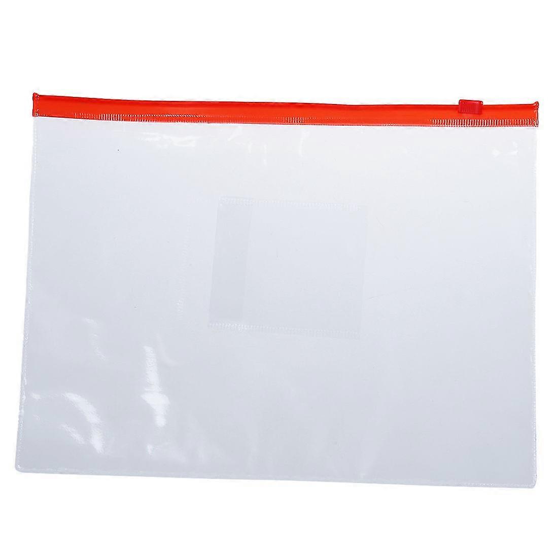 20PCS Plastic Slider Zip Lock Bags Files Holder for A5 Paper | Fruugo UK