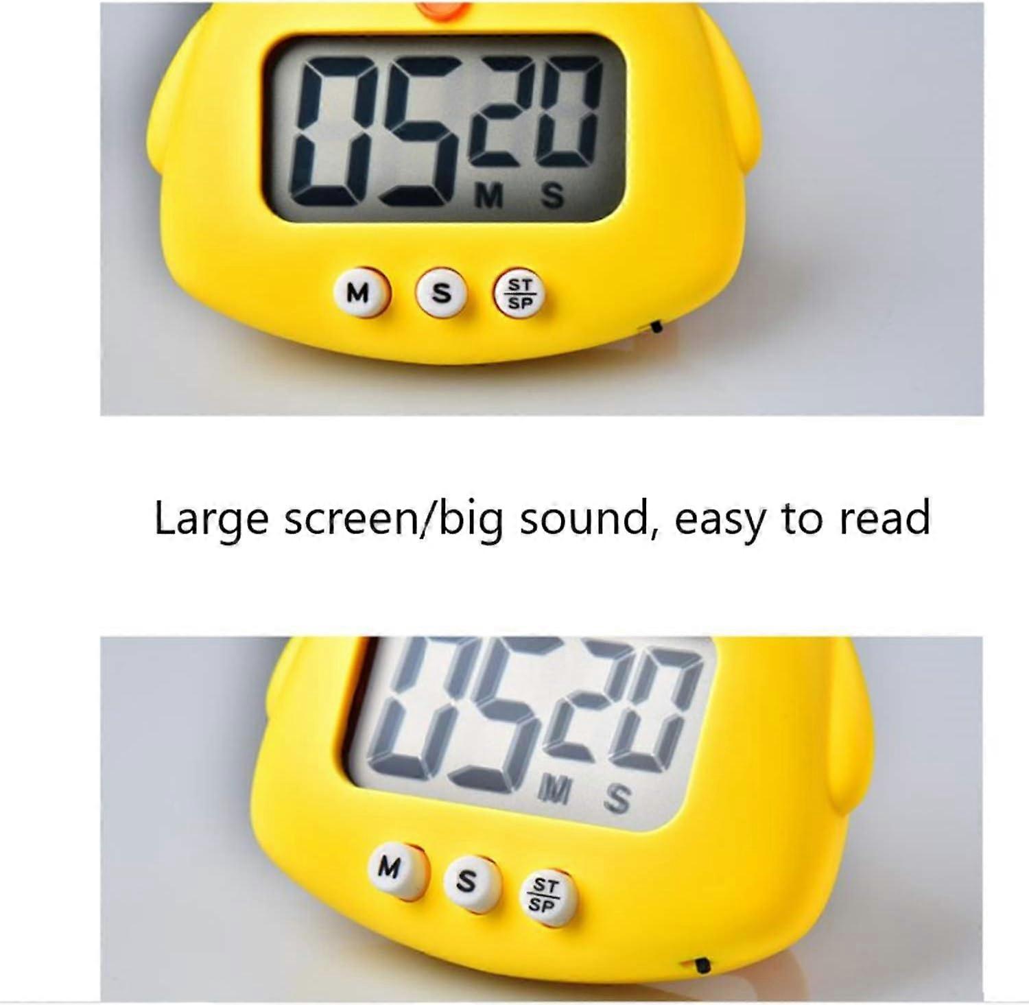 Kitchen Timer,Cute Cartoon Animal Countdown Timer, Digital Cooking ...