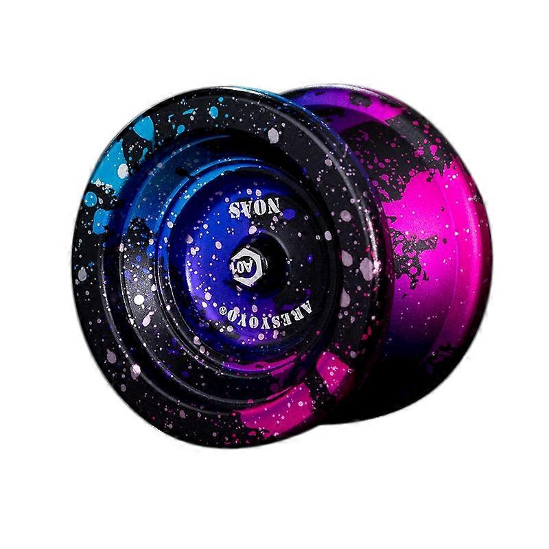 AO1 New Butterfly Metal Alloy Aluminum Yoyo Professional with 10 Ball ...