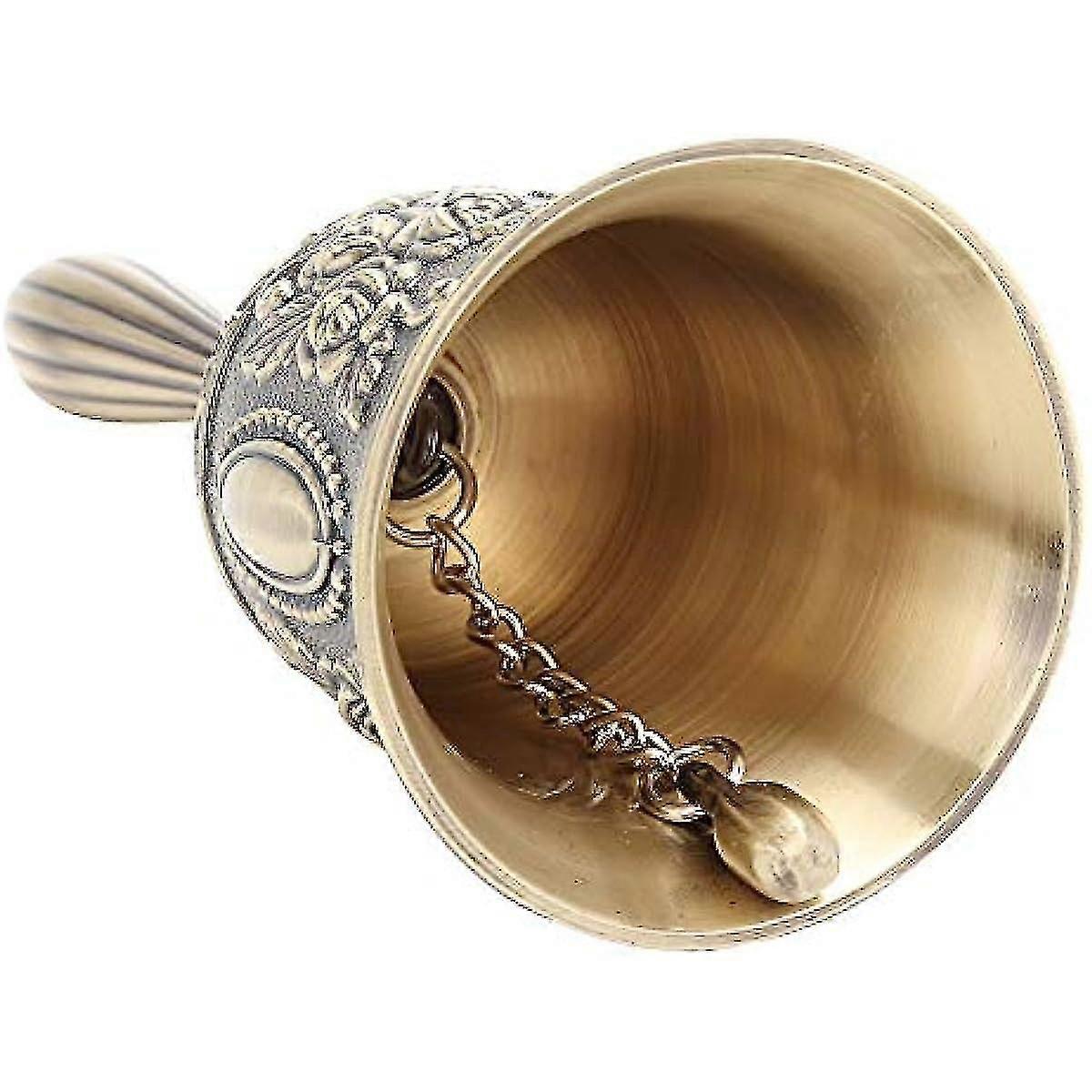 Hand Bell Call Loud Wedding Bells Zinc Alloy Multi-purpose Hand Bell ...