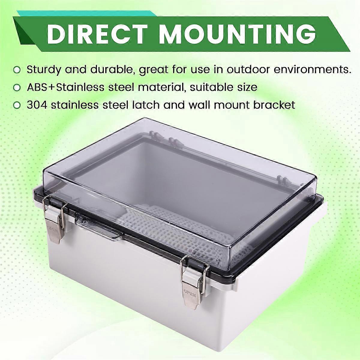 Outdoor WiFi Enclosure Weatherproof Locking Outdoor WiFi Box Waterproof ...