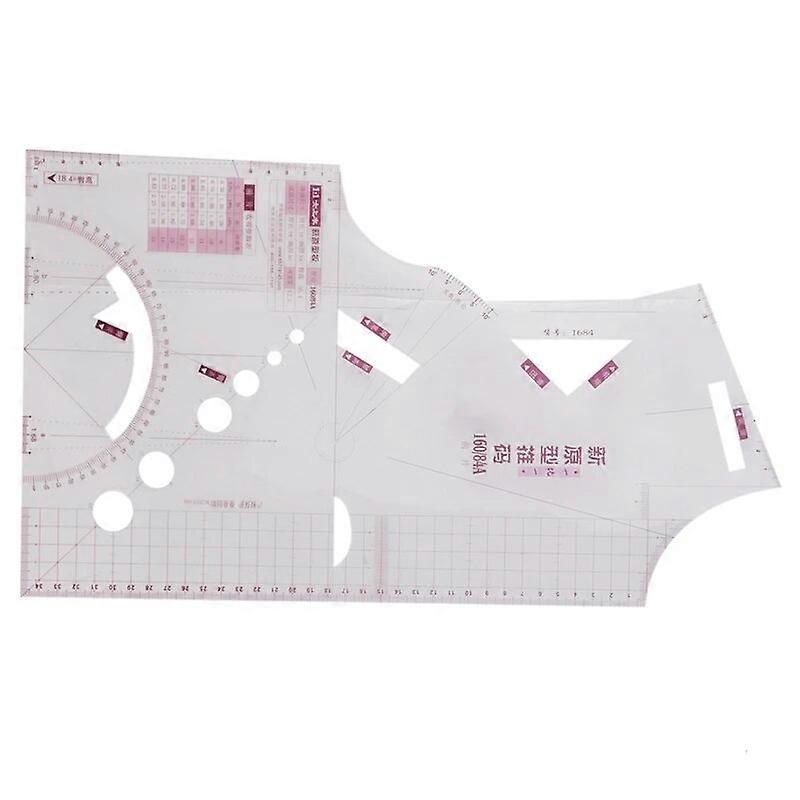1:1 Fashion Cloth Design Ruler Crop Mold School Student Teaching ...