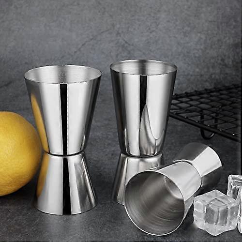 ZK-Double Stainless Steel Cocktail Measuring Cup 304 Stainless Steel ...